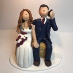 Bride and Groom Wedding Cake Toppers | Totally Toppers.com