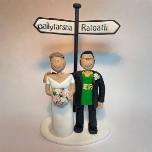 Bride and Groom Wedding Cake Toppers | Totally Toppers.com