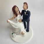 Bride and Groom Wedding Cake Toppers | Totally Toppers.com
